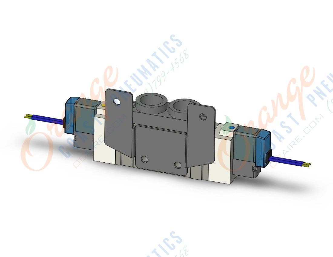 SMC SY7220-5GS-02-F2 valve, dbl sol, body pt (dc), SY7000 SOL/VALVE ...