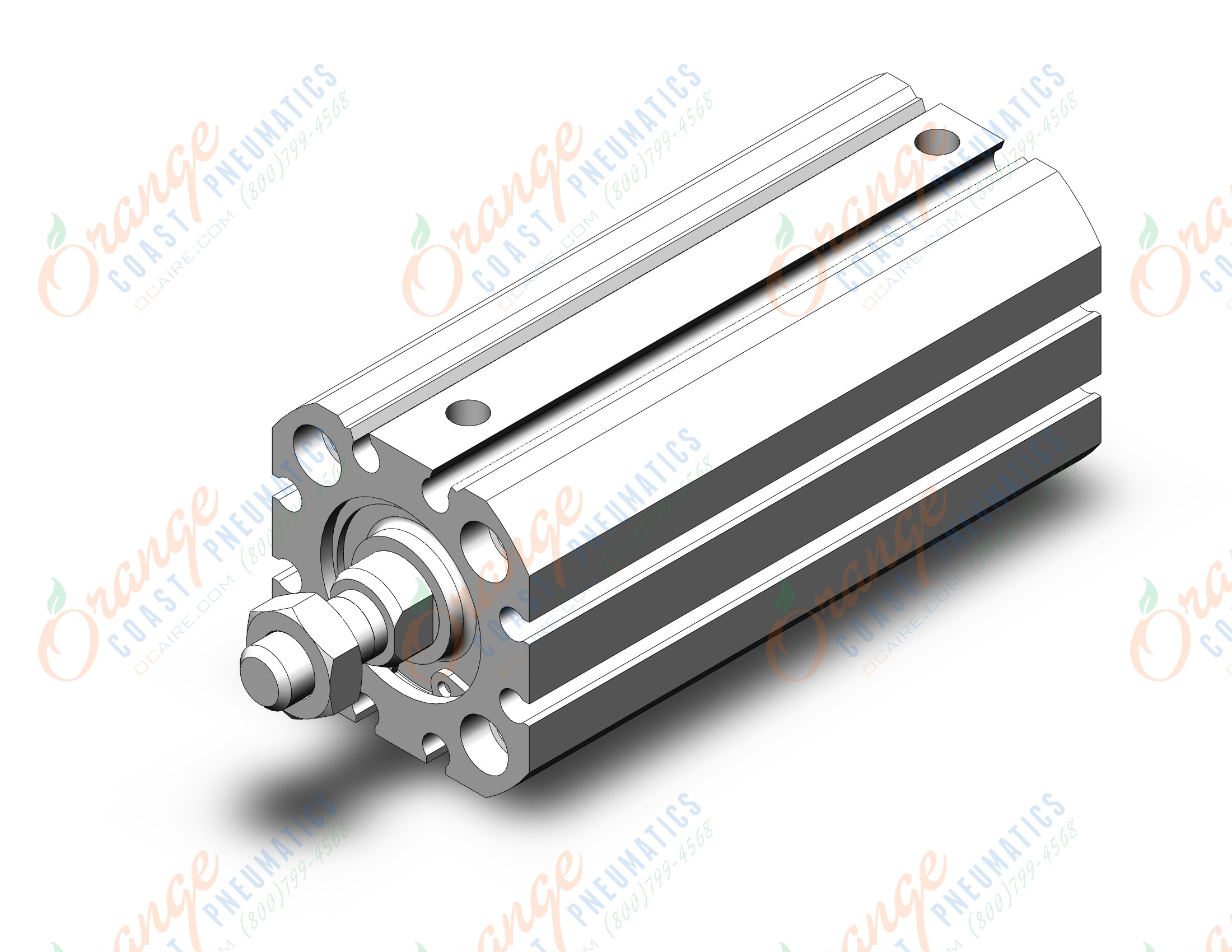 SMC CD55B25-50M cyl. compact, iso, sw capable, C55 ISO COMPACT CYLINDER ...