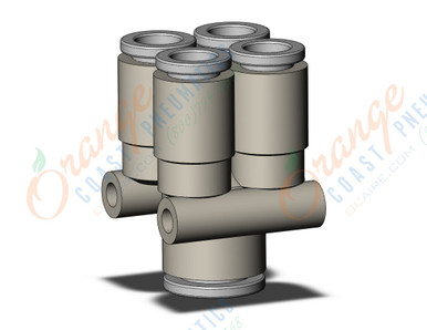 SMC KQ2UD06-08A fitting, diff dia double union, KQ2 FITTING (sold in packages of 10; price is ...