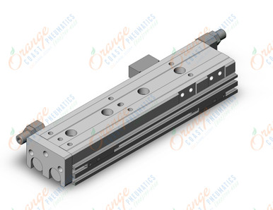 SMC MXQ8-75C-M9BL cyl, slide table, stroke adj, MXQ GUIDED CYLINDER - Orange Coast Pneumatics ...