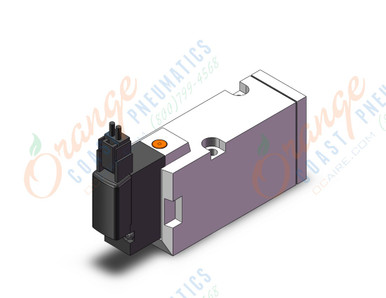 SMC 10-SYJ714M-5MZ valve, sol, base mt (dc), SYJ700 SOLENOID VALVE 3/PORT*** - Orange Coast ...