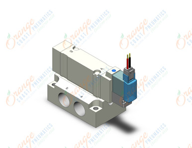 SMC SY5140-5M-02N valve, sgl sol, base mt (dc), SY5000 SOL/VALVE, RUBBER SEAL*** - Orange Coast ...