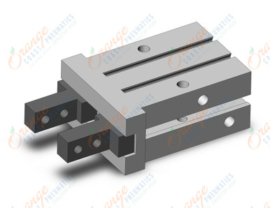 SMC MHZ2-20DN-X7 gripper parallel type, MHZ2 GRIPPER, PARALLEL - Orange ...