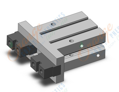 SMC MHZ2-32S3 gripper parallel type, MHZ2 GRIPPER, PARALLEL - Orange ...
