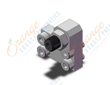 SMC MXQ-AT8 stroke adjuster, retract end, MXQ GUIDED CYLINDER ...