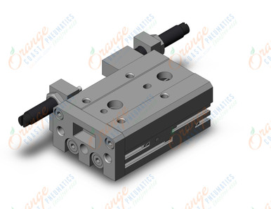 SMC MXS12-30B-A90L cyl, slide table, shock absorb, MXS/MXJ GUIDED CYLINDER - Orange Coast ...