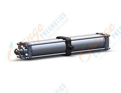 SMC CA2T100-600Z air cylinder, CA1/CA2 TIE-ROD CYLINDER - Orange Coast Pneumatics