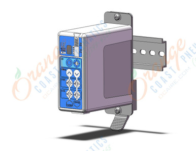 SMC LECP1PD-LEMC32LUT-800 pnp dc programles step motor controller, ELECTRIC ACTUATOR - Orange ...