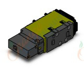 SMC VSR8-6-FG-S-3EZ-X1 valve, iso plug-in, 4/5 PORT SOLENOID VALVE ...