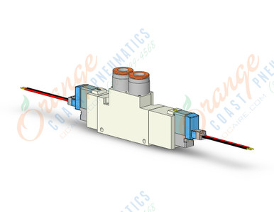 SMC VQZ3321-5L1-N11 3000 series 5 port valve, 4/5 PORT SOLENOID VALVE - Orange Coast Pneumatics ...