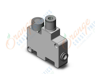 SMC ARM5SA-07-A compact manifold regulator, REGULATOR, MANIFOLD ...