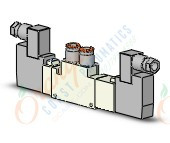 SMC VQZ3420B-5Y1-C8F-Q 3000 series 5 port valve, 4/5 PORT SOLENOID VALVE - Orange Coast ...