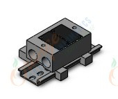 SMC VV3QZ32-02C-D-00N vqz300 body ported manifold, 3 PORT SOLENOID ...