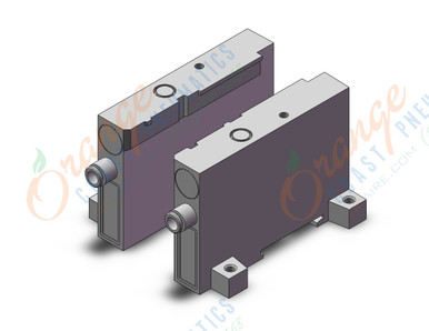 SMC ZZK202-AN2L-DL manifold, 2 stations, VACUUM EJECTOR - Orange Coast ...