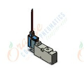 SMC VQZ212-2M1-M5 3 port body ported solenoid valve, 3 PORT SOLENOID VALVE - Orange Coast Pneumatics