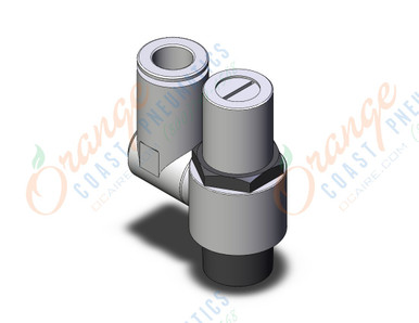 SMC AS4301F-04-12SD flow control, tamper proof, FLOW CONTROL W/FITTING ...