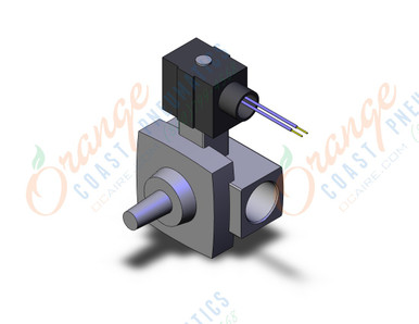 SMC VXP2260S-10-1C valve, media, VXP/VXR/VXF 2-WAY MEDIA VALVE - Orange ...