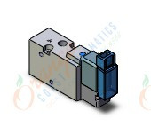 SMC SYJ522-5MOZ-M5 valve, sol, body pt (dc), SYJ500 SOLENOID VALVE 3/PORT*** - Orange Coast ...