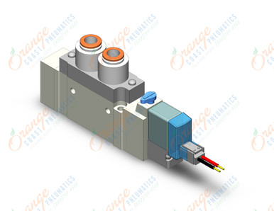 SMC SY5120-5LZE-C6 valve, sgl sol, body pt (dc), SY5000 SOL/VALVE, RUBBER SEAL*** - Orange Coast ...