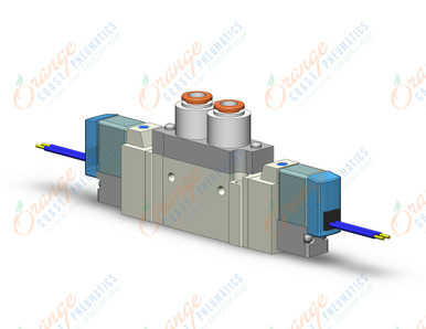 SMC SY5220-5GZ-C6 valve, dbl sol, body pt (dc), SY5000 SOL/VALVE, RUBBER SEAL*** - Orange Coast ...