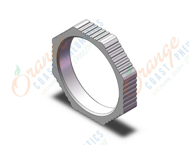 SMC LQNP16 high purity, panel mount nut, LQ FITTING - Orange Coast ...