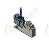SMC VQZ115-5G1-M5-PR valve, body ported (dc), VQZ100 VALVE, SOL 3-PORT*** - Orange Coast ...