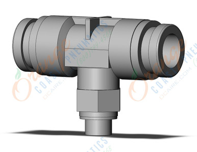 SMC KQB2T07-32 fitting, metal, branch tee, KQB2 BRASS ONE TOUCH ...