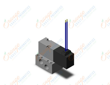 SMC VK3140-1G-01N valve 4 way base mounted, VK3000 SOL VALVE 4/5 PORT - Orange Coast Pneumatics ...