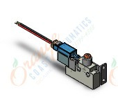 SMC VQZ115-5L1-N1-PRF valve, body ported (dc), VQZ100 VALVE, SOL 3-PORT*** - Orange Coast ...