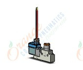 SMC VQZ115-5M1-N7 valve, body ported (dc), VQZ100 VALVE, SOL 3-PORT*** - Orange Coast Pneumatics ...