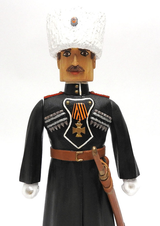Cossack Figure Bogorodsk Carving