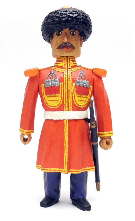 Cossack Figure Bogorodsk Carving
