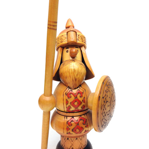 Peasant with Shield and Spear [Kalinin]