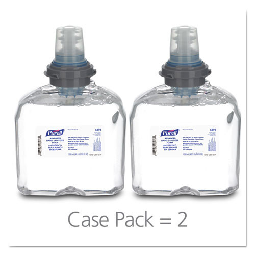 GOJ 5392-02 - $109.09 - Advanced TFX Foam Instant Hand Sanitizer Refill ...