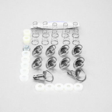 Stainless Steel Quick Release D-Ring 17mm Pack x10 | Pro-Bolt