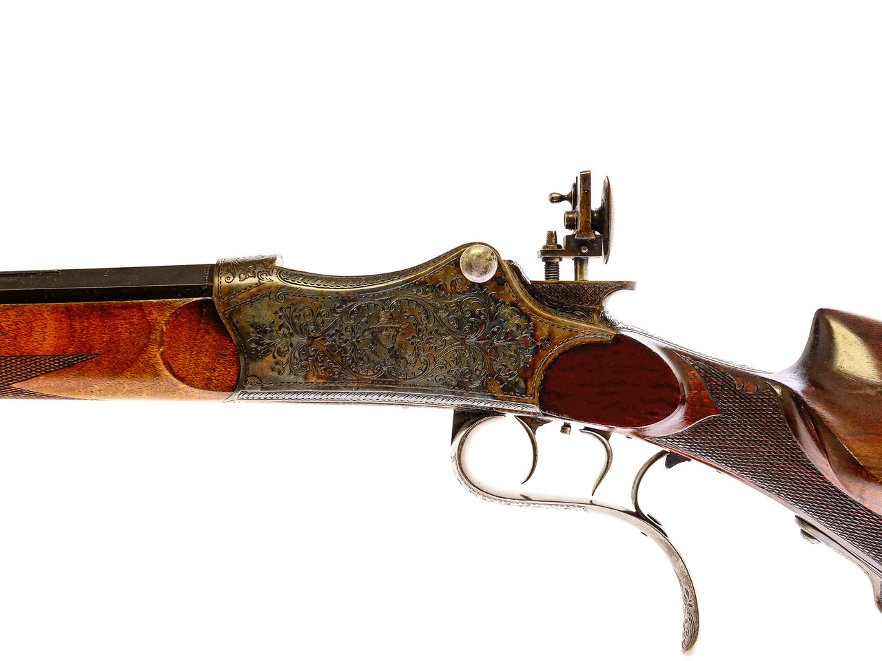 Schuetzen - German Martini Rifle, 7.7mm. 30" Octagon Barrel. #29512 ...
