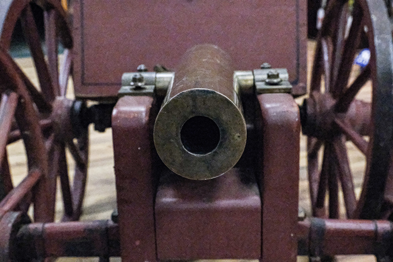 Exceptional Strong Firearms Co Signal Cannon w/Original Field Carriage ...