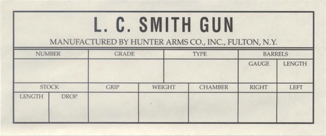 Galazan Products - Gunmaker Trade Labels/Hang Tags - Page 1 ...
