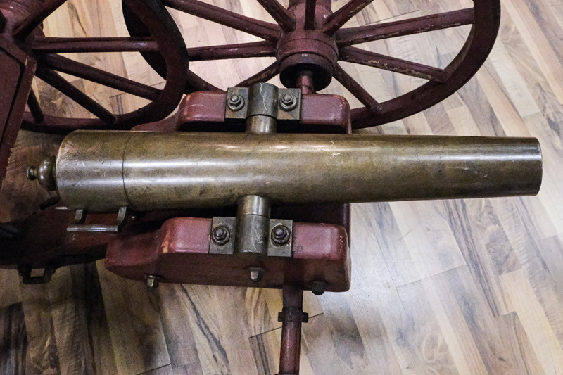 Exceptional Strong Firearms Co Signal Cannon w/Original Field Carriage ...