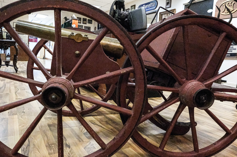 Exceptional Strong Firearms Co Signal Cannon w/Original Field Carriage ...