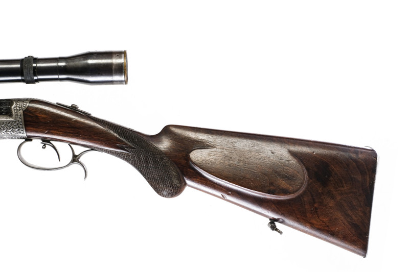 W. Collath - Single Shot Underlever Rifle w/Original Tesko Scope, 6 ...