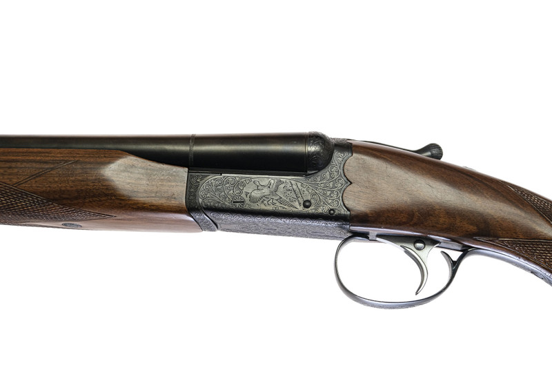 SKB - Model 150, SxS, Imported By Ithaca, 20ga. 25" Barrels Choked IC/M ...