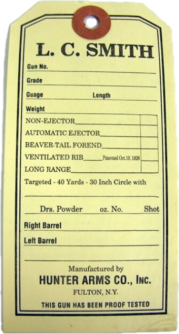 Galazan Products - Gunmaker Trade Labels/Hang Tags - Page 4 ...