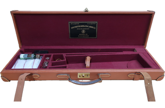 Winchester Leather Trunk Case
