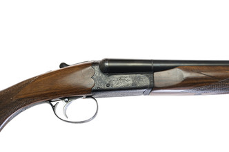 SKB - Model 150, SxS, Imported By Ithaca, 20ga. 25" Barrels Choked IC/M ...