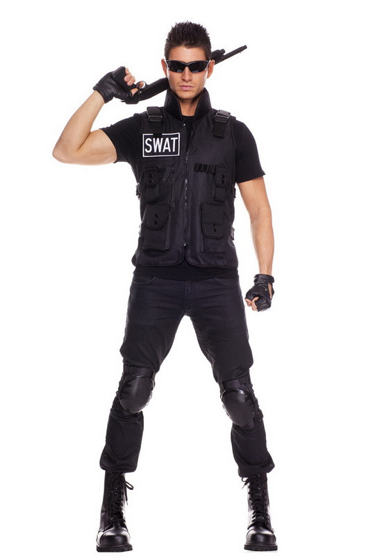 SWAT Team Sultry Babe Costume - Spicy Lingerie