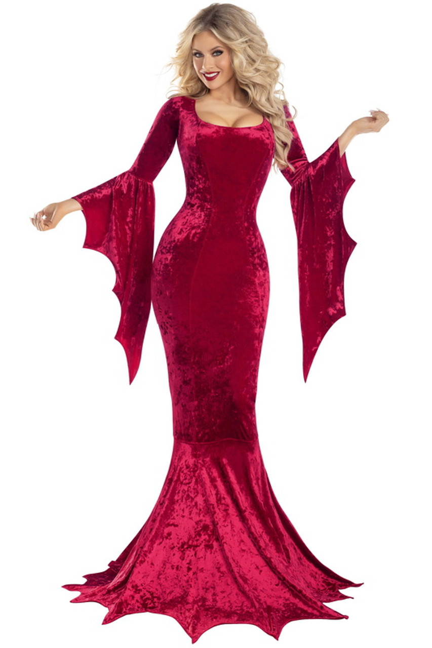 Red Vamp Dress Halloween Costume - Spicy Lingerie