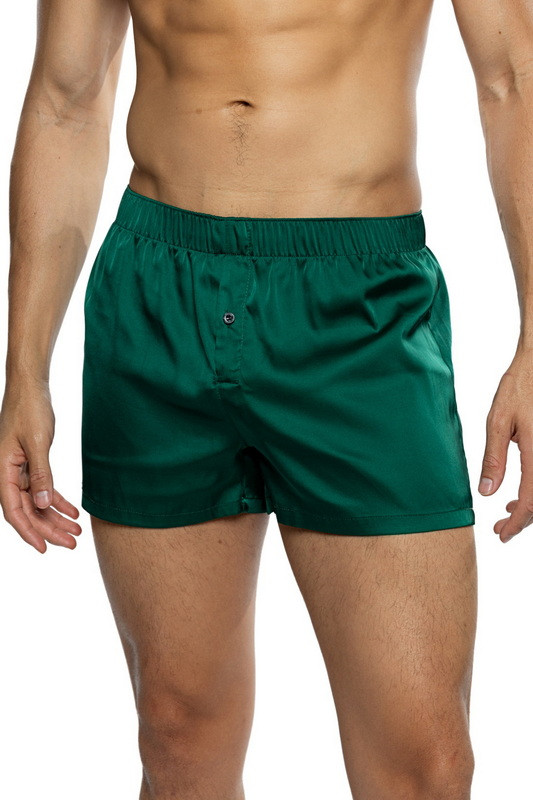 Champ-HE-On Green Satin Boxer - Spicy Lingerie