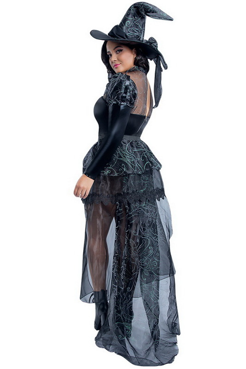 Plus Size Wicked Witch Halloween Costume - Spicy Lingerie Plus Size Wicked Witch Halloween Costume - Spicy Lingerie