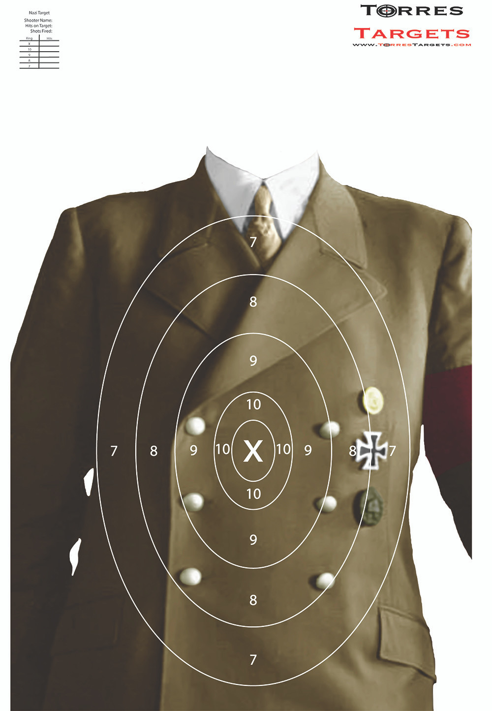 Custom Targets - Add a face to a Paper Shooting Target